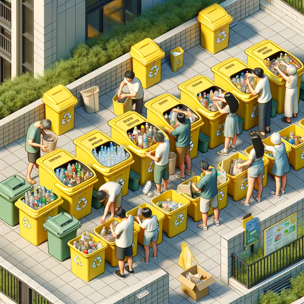 Guide des déchets ménagers & tri-sélectif – Résidence APOLINE